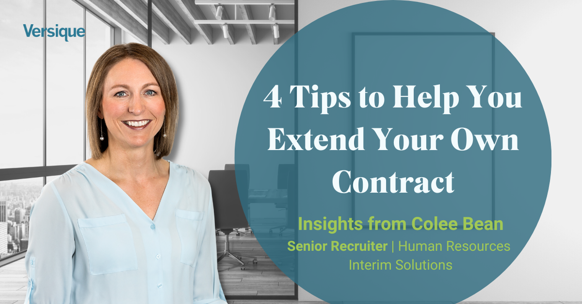 4 Tips To Help You Extend Your Own Contract