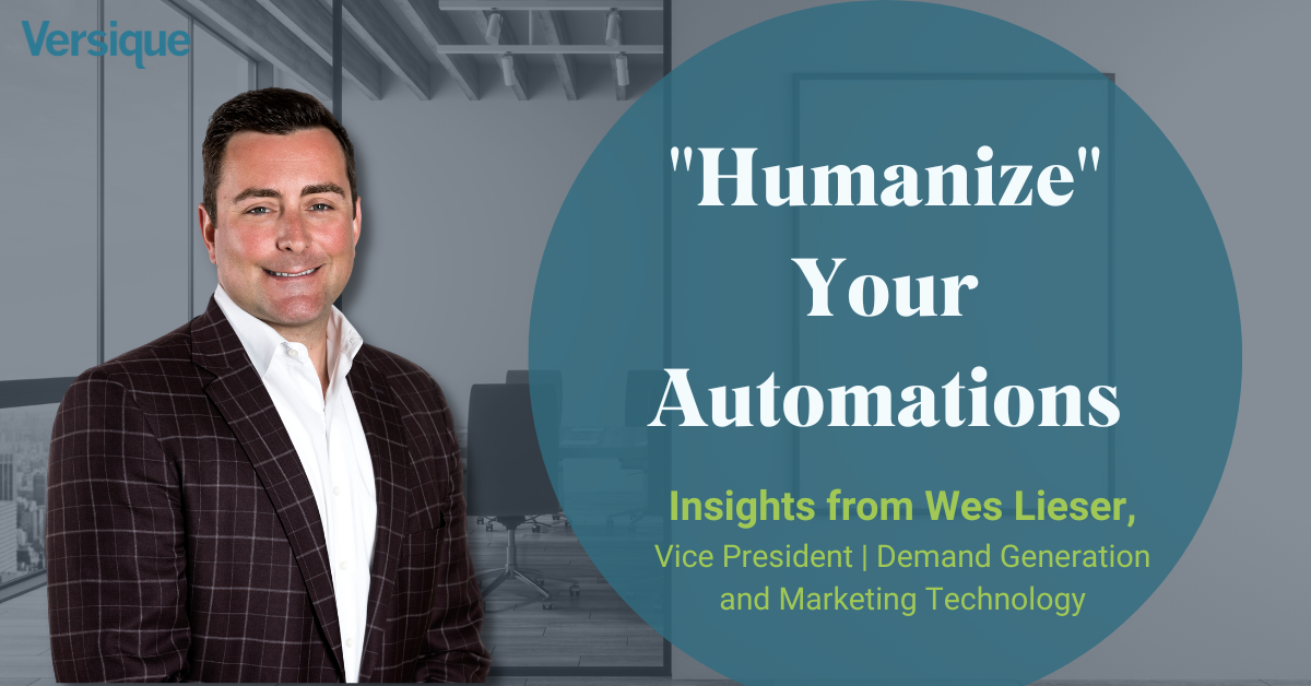 "Humanize" Your Automations - Versique Executive Recruiters