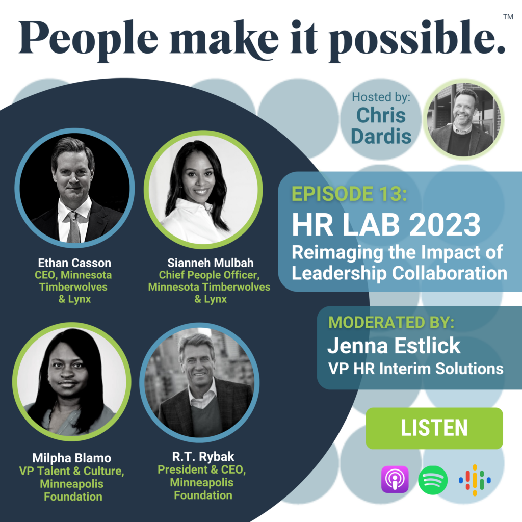Reimagining The Impact Of Leadership Collaboration (HR Lab Recap) | E13 - Podcast E12 | Versique