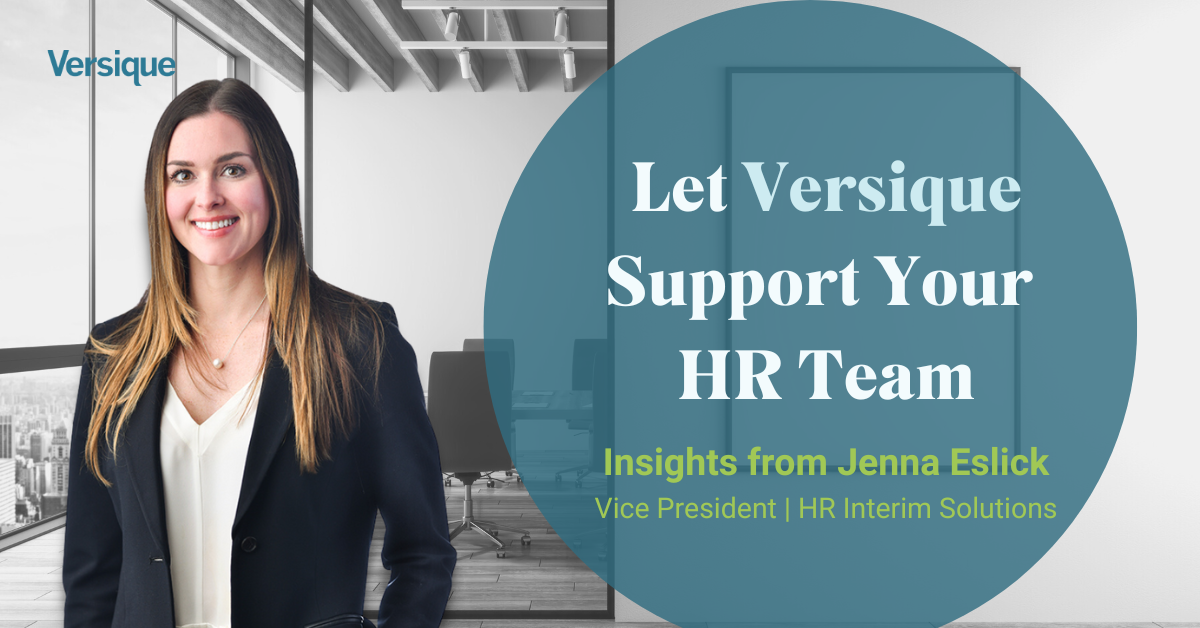 Let Versique Support Your HR Team